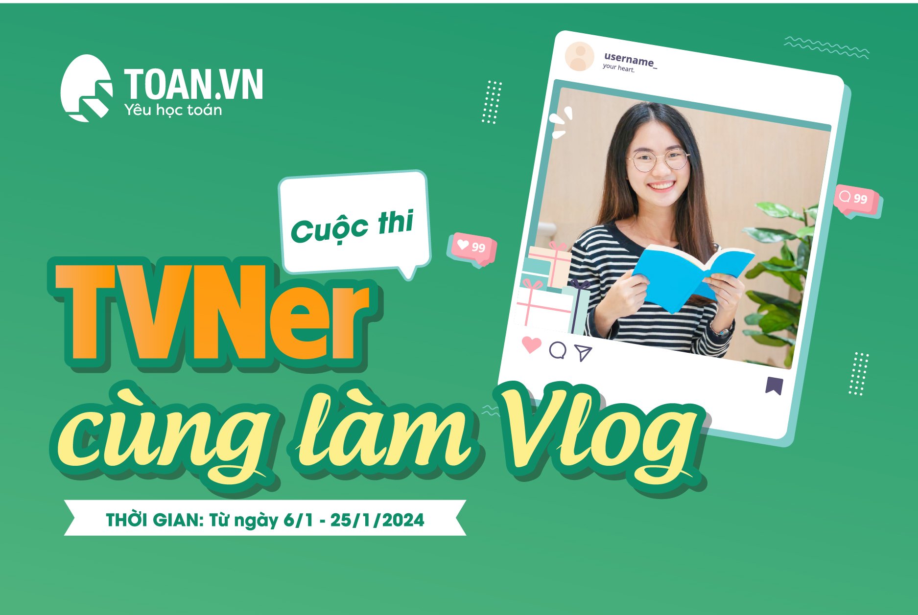 PHÁT ĐỘNG CUỘC THI “TVNER CÙNG LÀM VLOG” - TOAN.VN