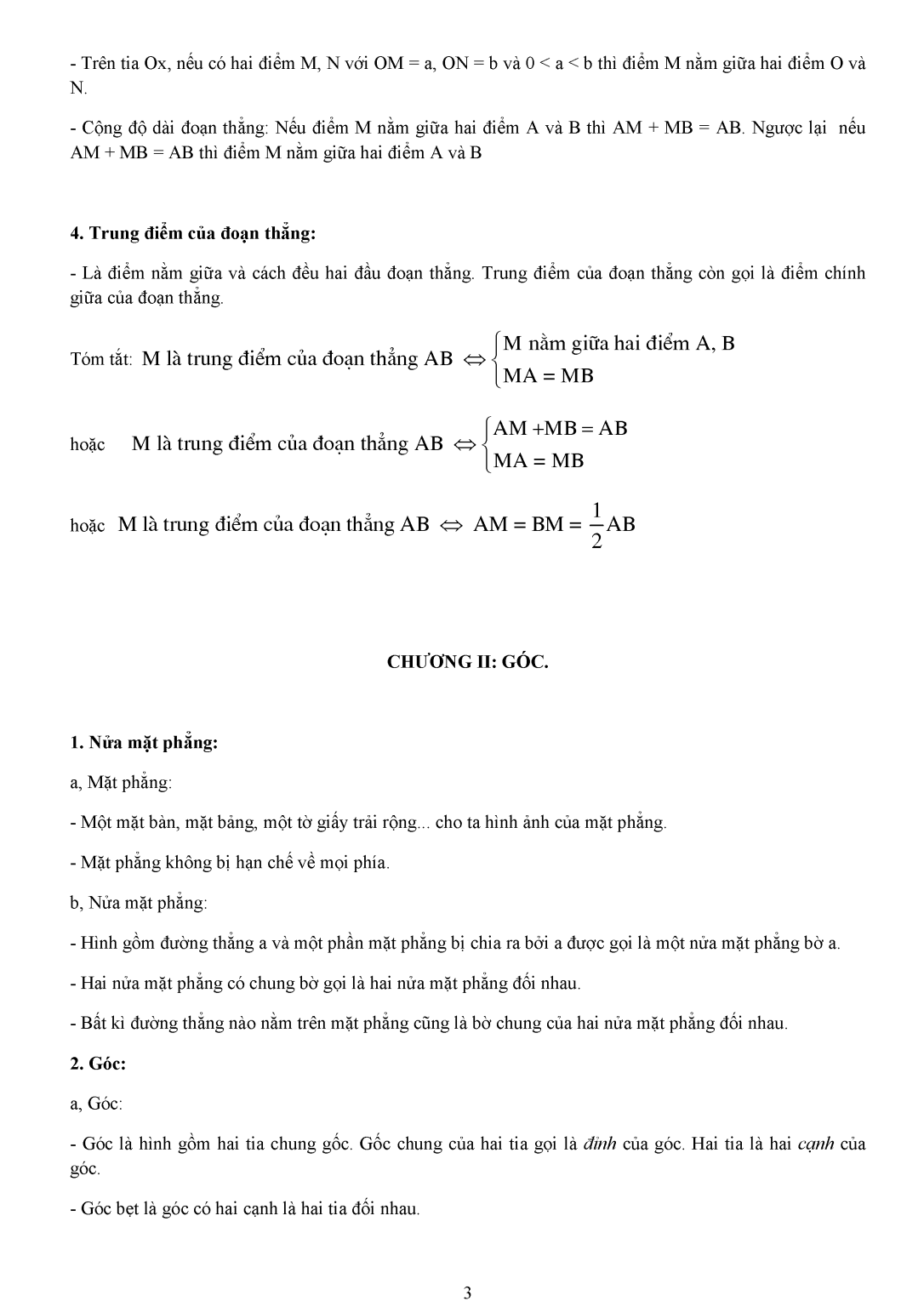 TỔNG HỢP CÁC CÔNG THỨC HÌNH HỌC LỚP 6 - TOAN.VN
