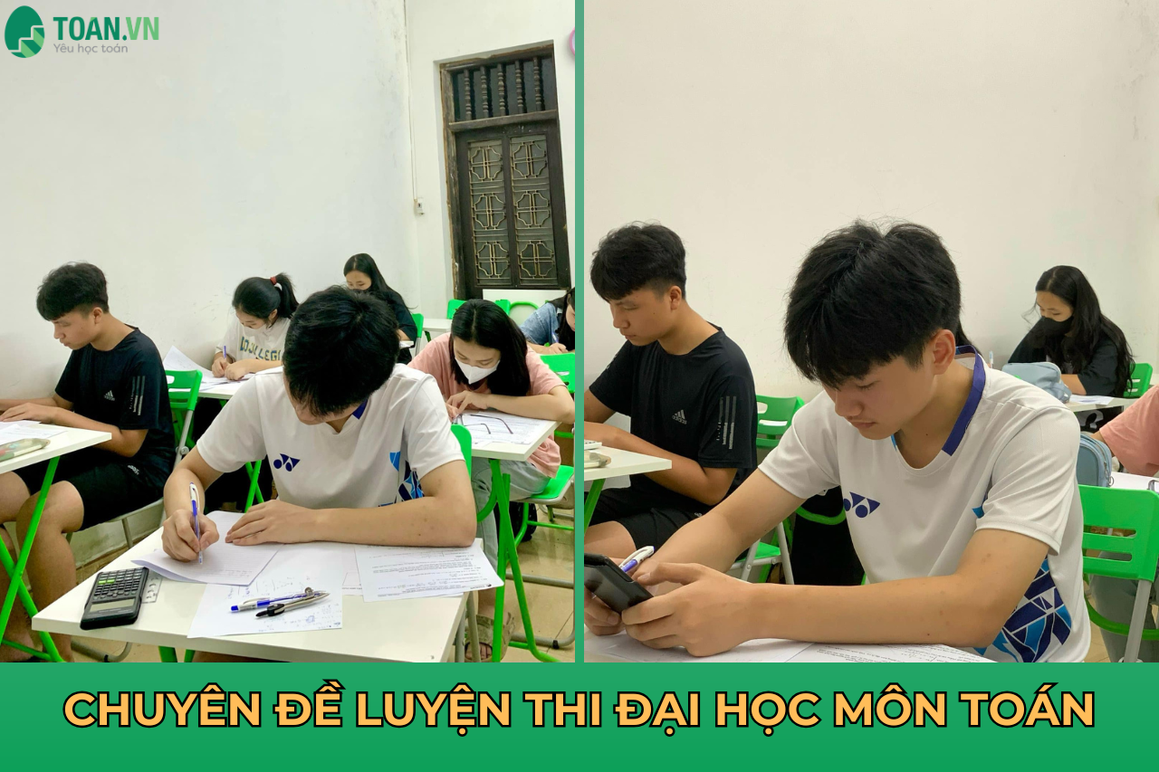 "Bật mí" chuyên đề luyện thi Đại học môn Toán - TOAN.VN